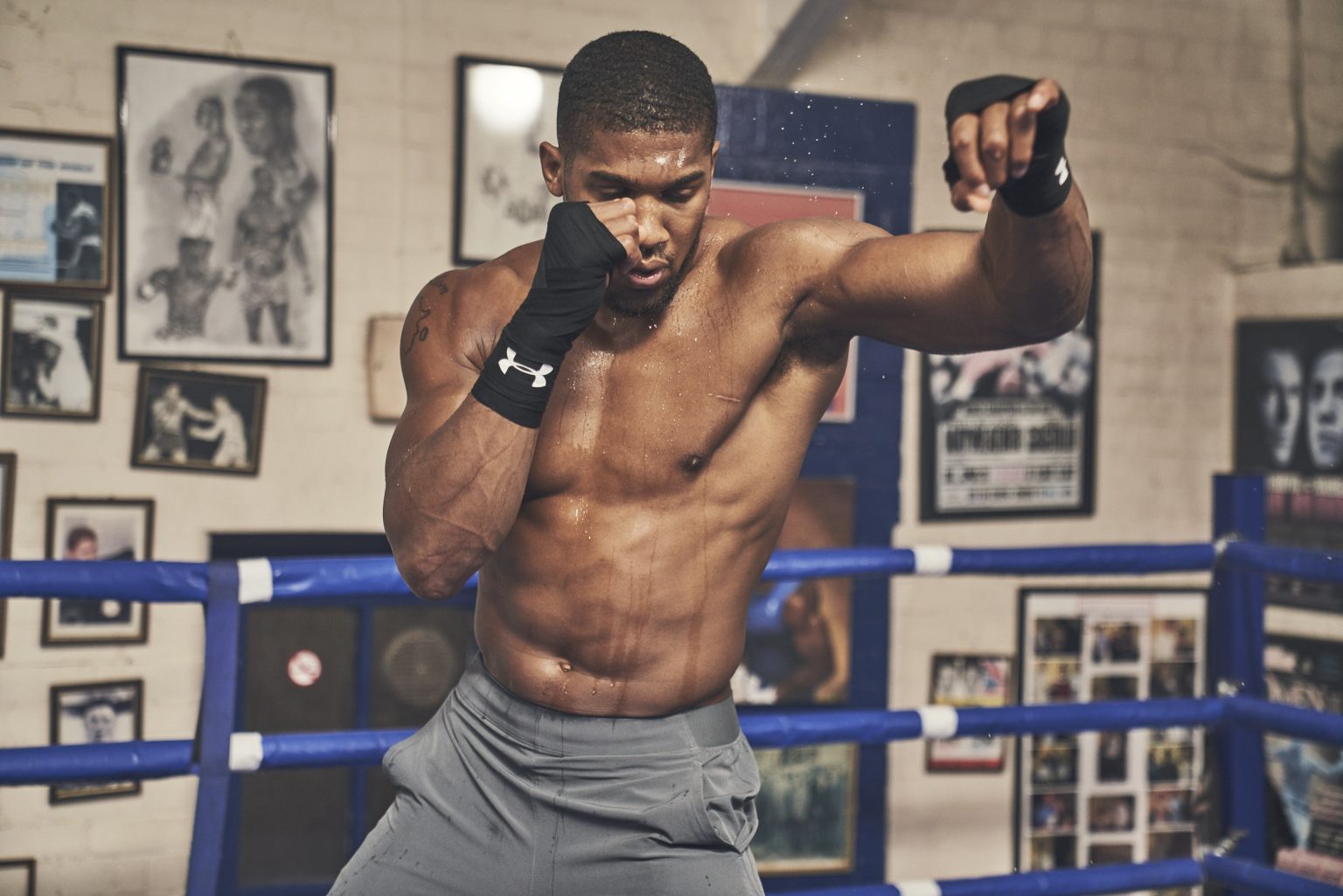 Anthony Joshua - Under Armour - Will Douglas